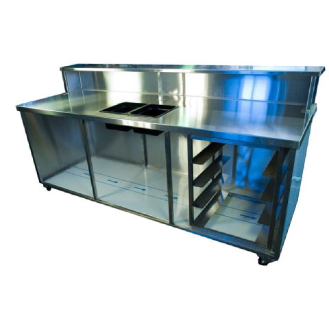 Bar Bench Stainless steel 1.8m